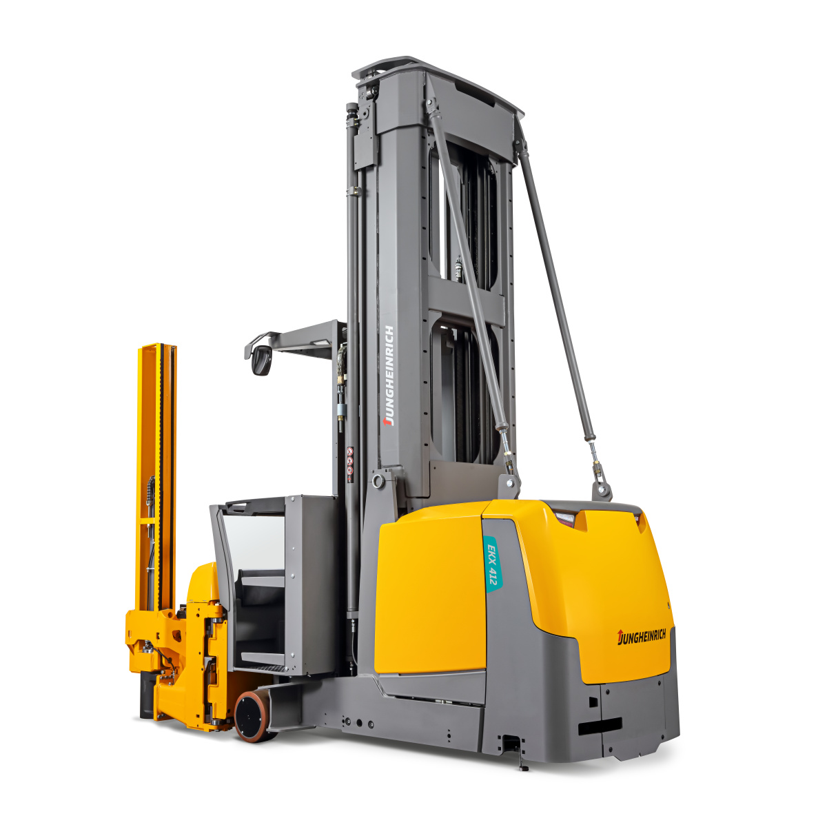 Jungheinrich EKX 412, Stivuitor electric trilateral 1,0-1,6 t ...